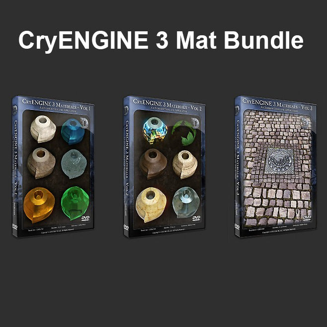 CryENGINE 3 Materials Bundle - Eat3D Video Tutorials – CG River