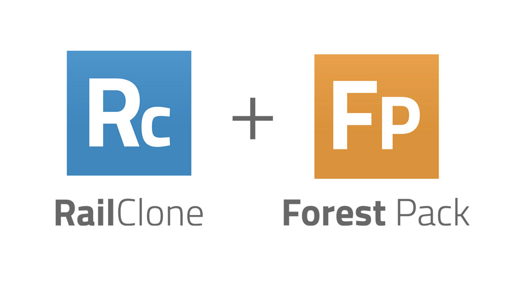 Bundle Pack: Forest Pack Pro + RailClone (Comes with 1 year or 3 year – CG River